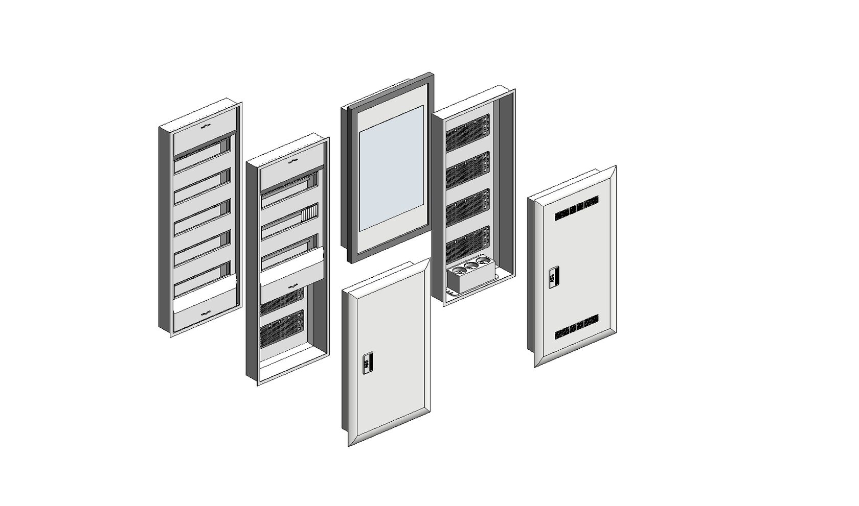 ABB UK 600, BIM модель для Revit