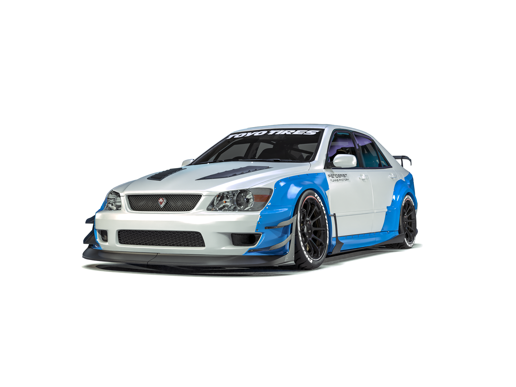 FENDERIST SPEC S GRIP 60mm / WIDE BODY KIT FENDER FLARES SET TOYOTA ...