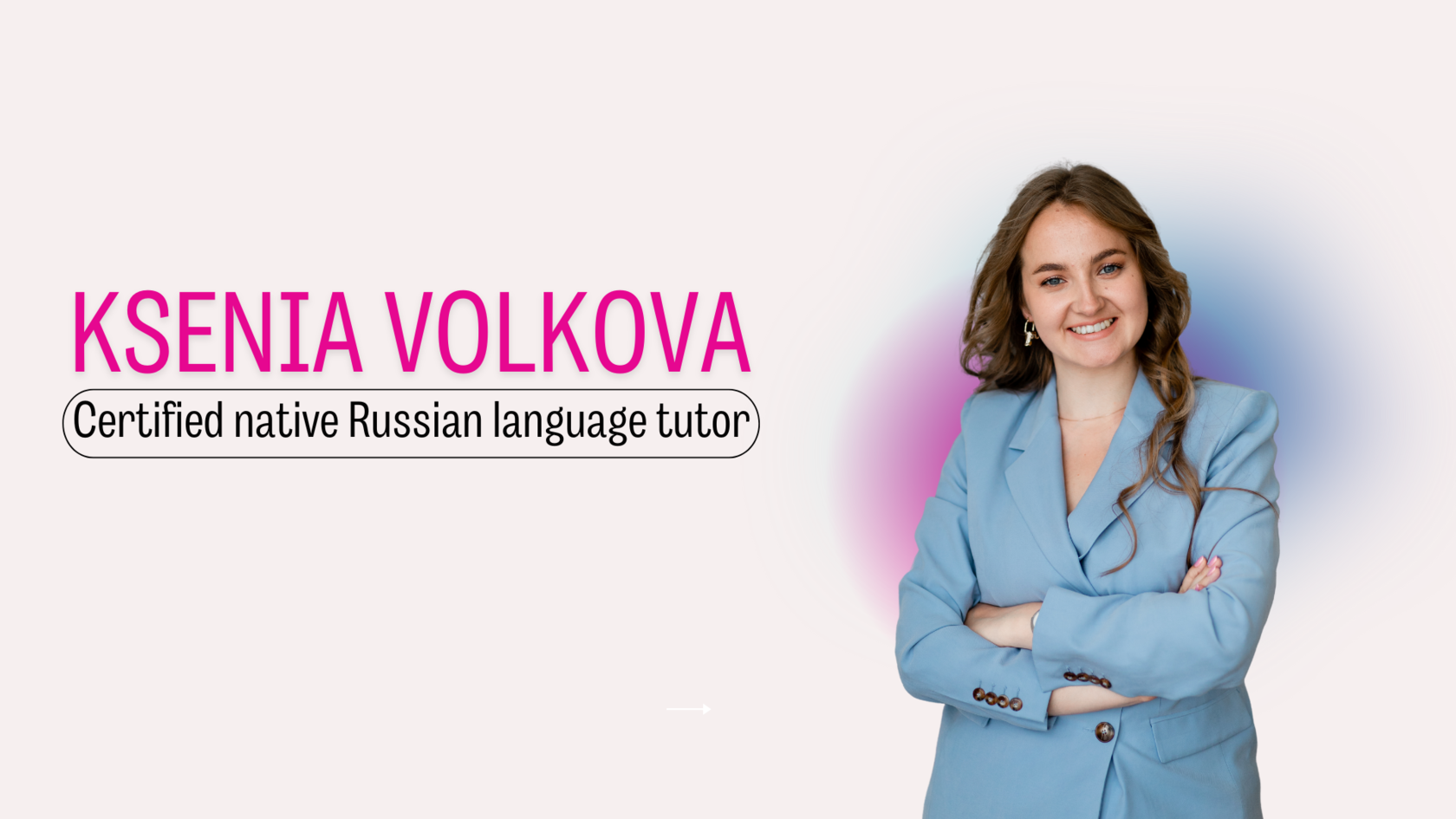 Russian language teacher