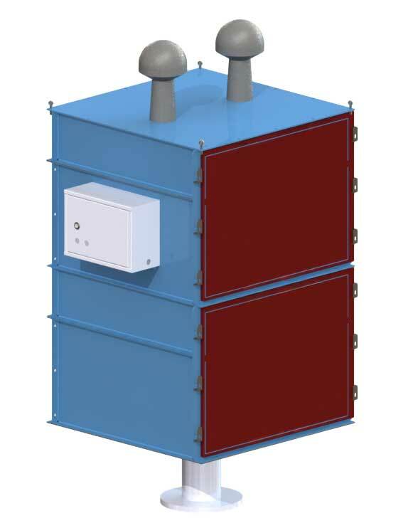 Advanced CO2 Adsorber Filters for Reservoirs | Sirocco Adsorber