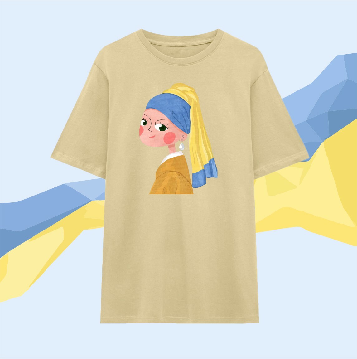 Футболка Дівчина з перловою сережкою