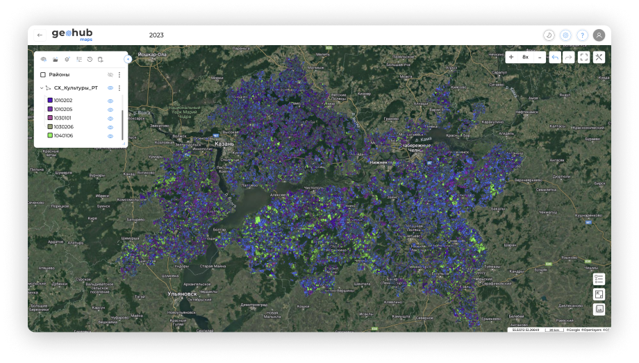 Geohub — Современная веб-ГИС для ваших задач