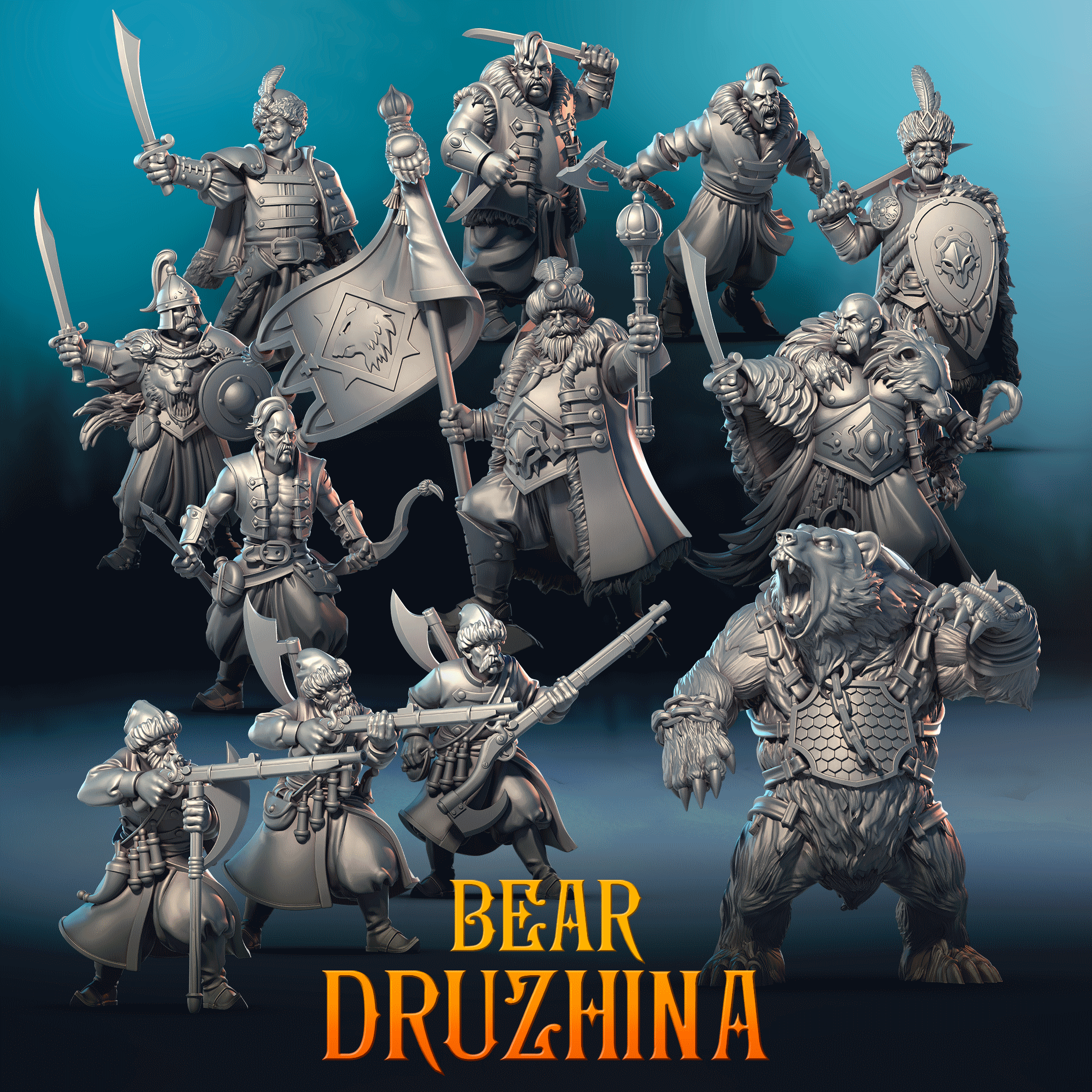 Bear Druzhina warband