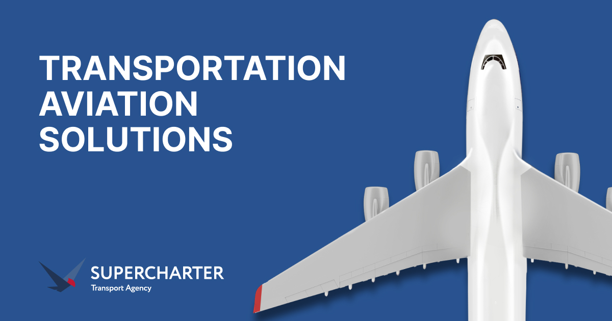 Supercharter — air cargo transportation to anywhere in the world