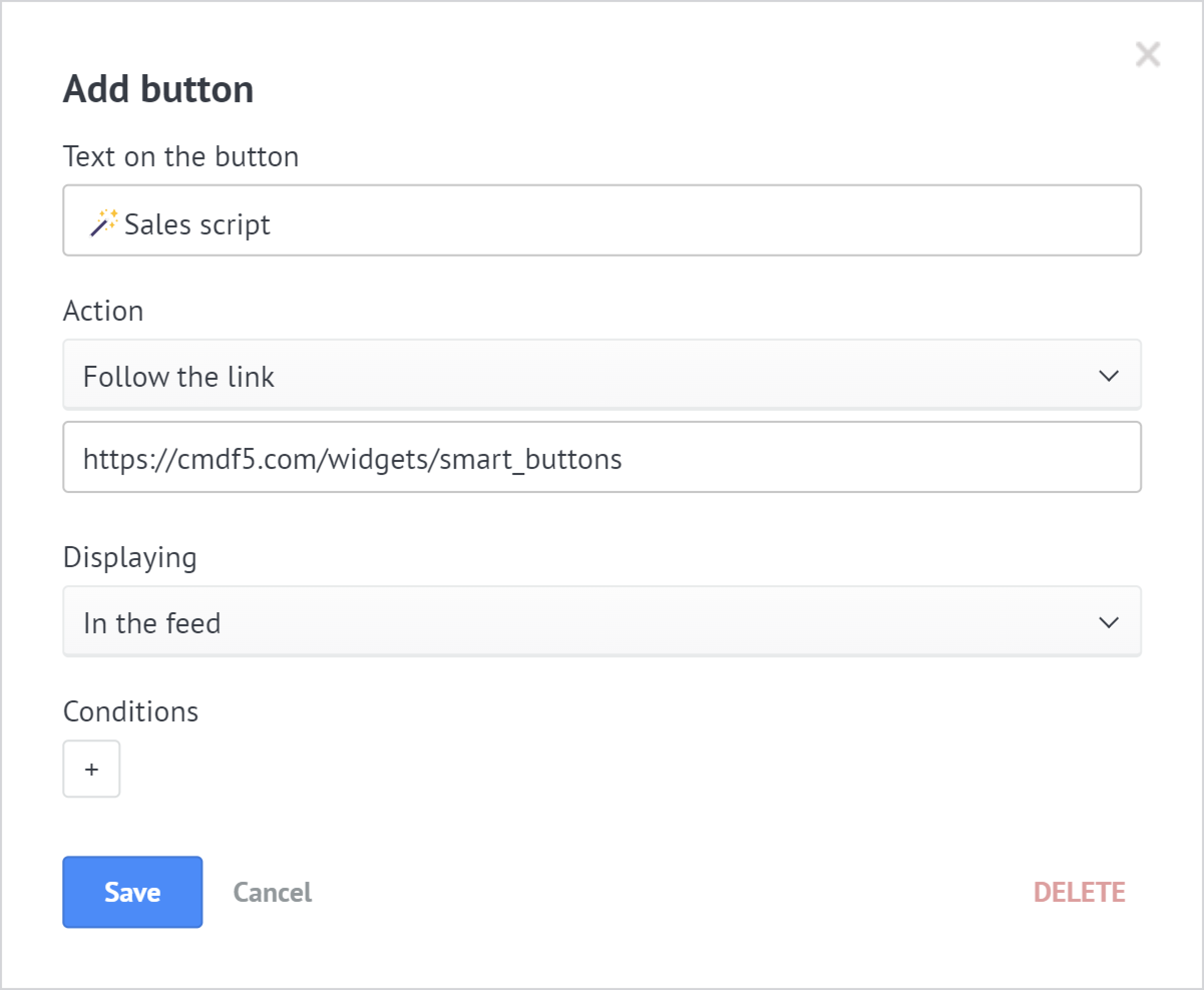 Smart Buttons for Kommo — Streamline Actions with One Click