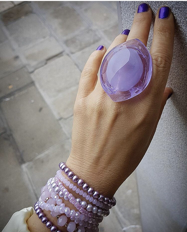 Кольца из муранского стекла - новинки сезона в интернет-магазине ...