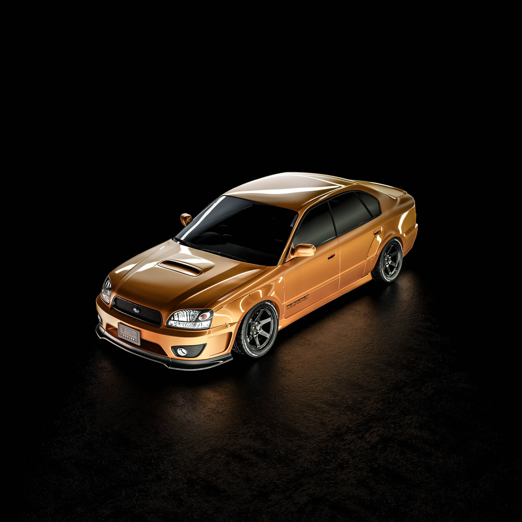 FENDERIST SPEC S Fender Flares Set / WIDE BODY KIT SUBARU Legacy B4 01-03