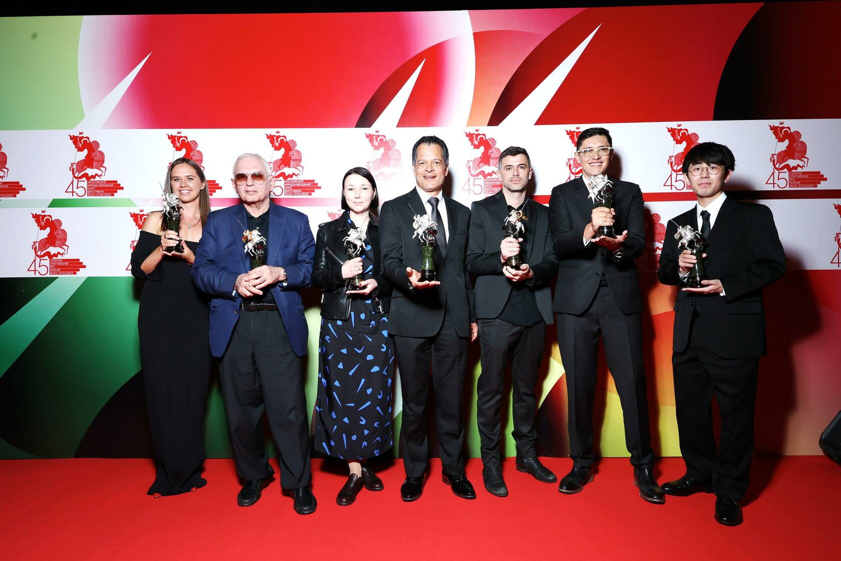 The closing ceremony of the 45th Moscow International Film Festival ...