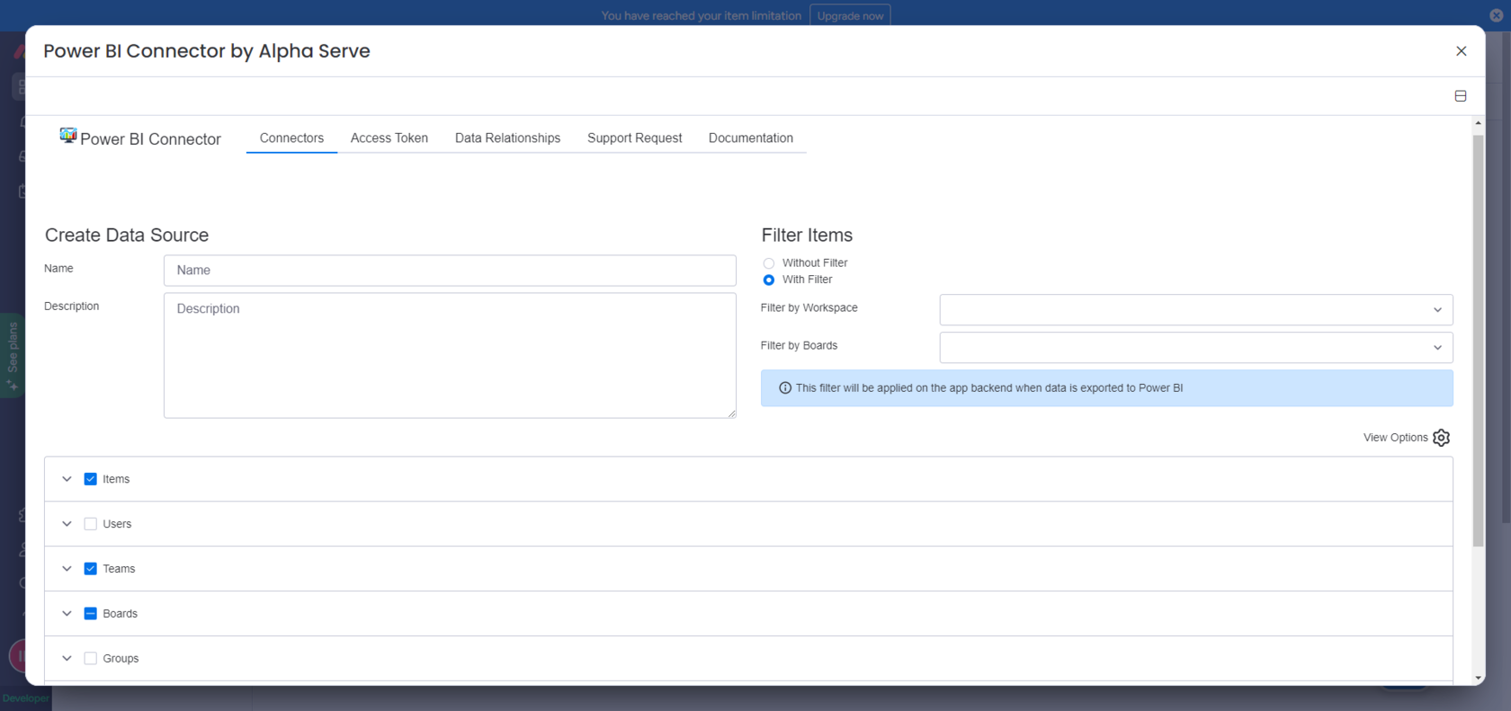 Power BI Connector for monday.com by Alpha Serve | Connect monday.com ...