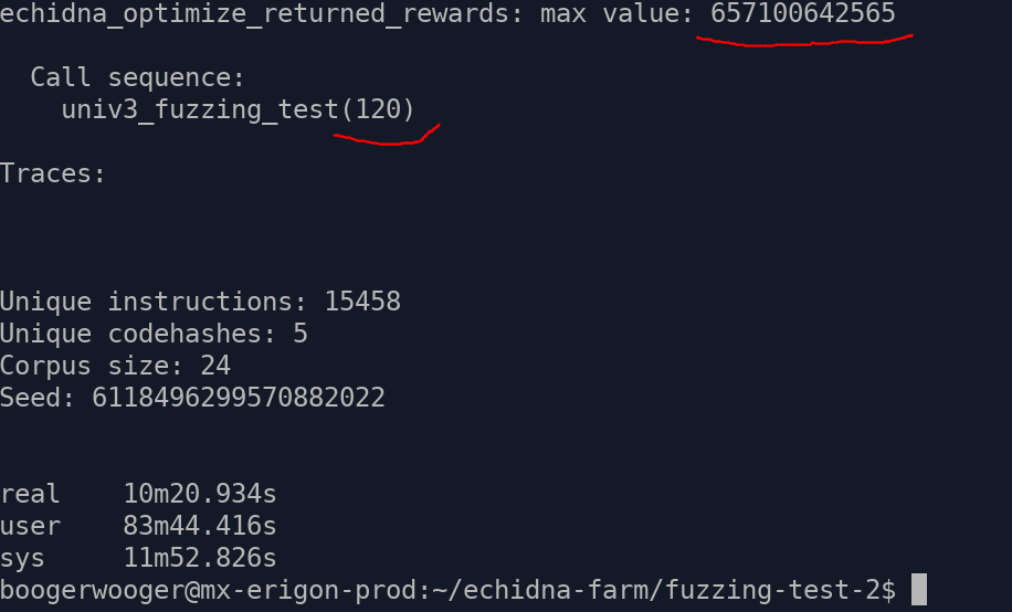 Fuzzing smart-contracts practical aspects: Echidna