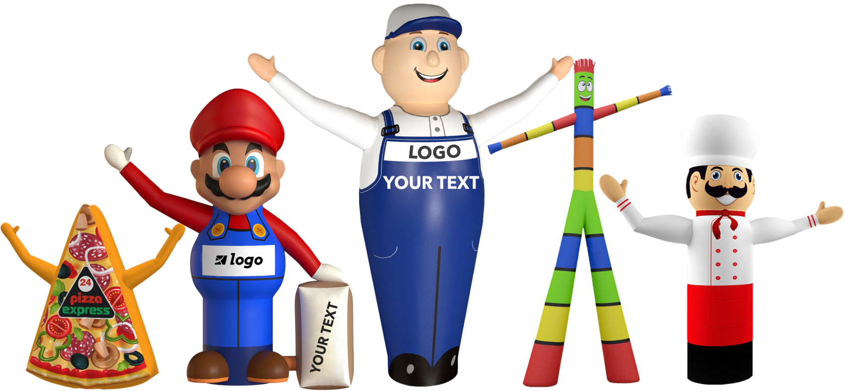 Inflatable advertising