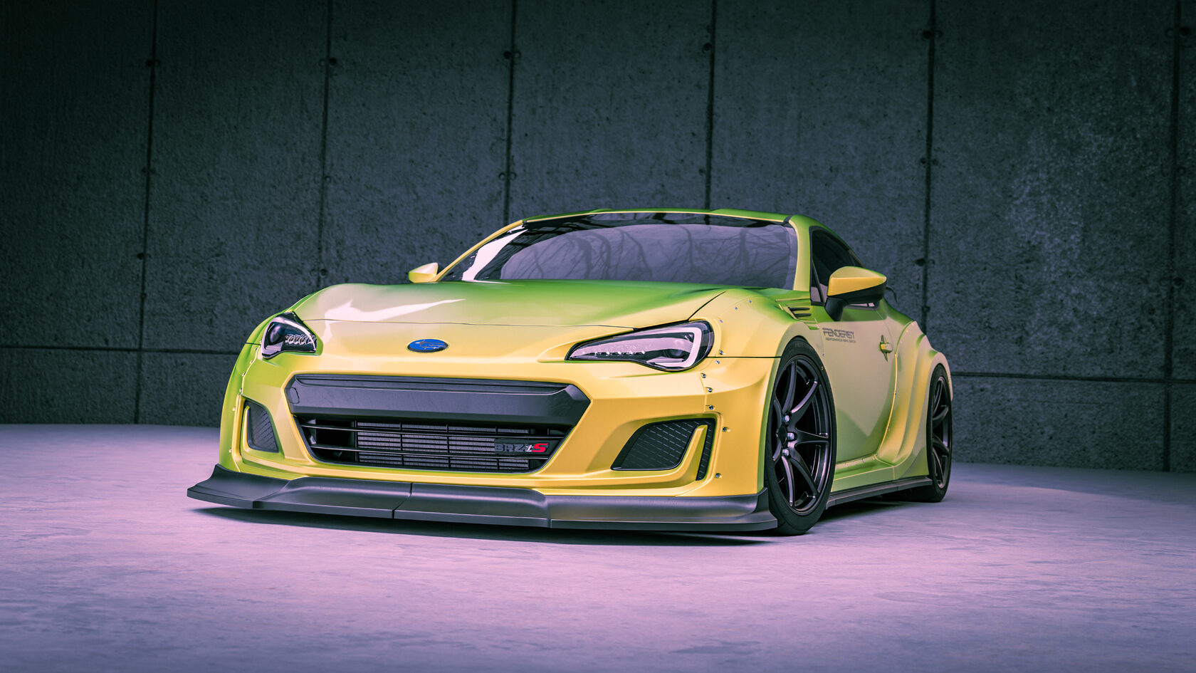 FENDERIST SPEC S FENDER FLARES SET / WIDE BODY KIT SUBARU BRZ 2017-2020