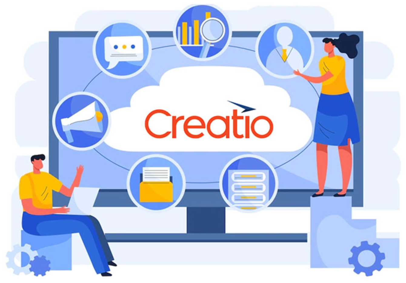 Creatio 3CX CRM Template