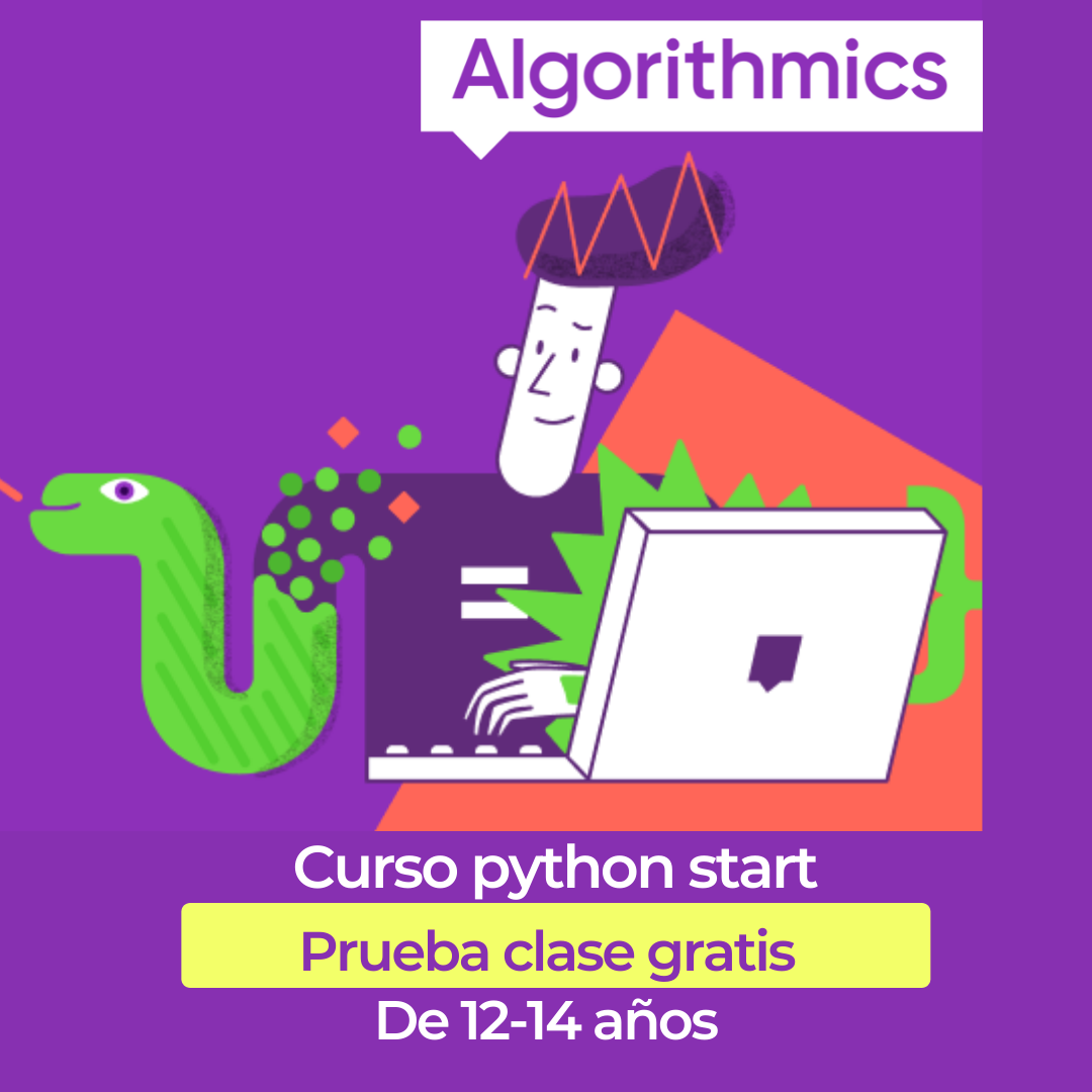 Curso Python Start de 12 a 14 años