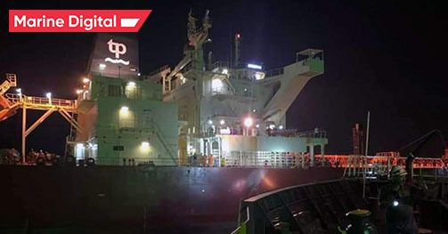 Navigation in the Suez Canal was suspended due to a tanker that ran aground