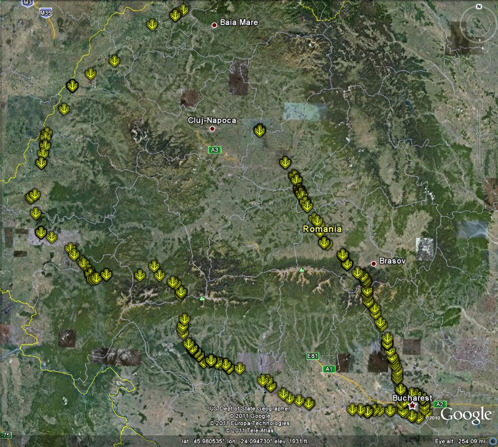 Natural Gas Pipeline Leak Inspection for Transgaz, Romania