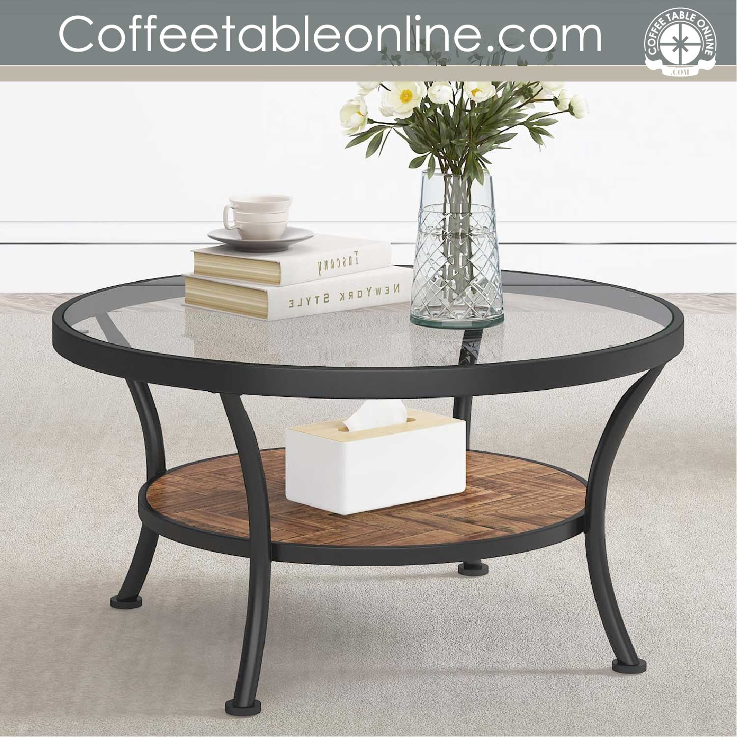 24 Small Round Glass Coffee Tables | A Guide to Decorating and Maintaining