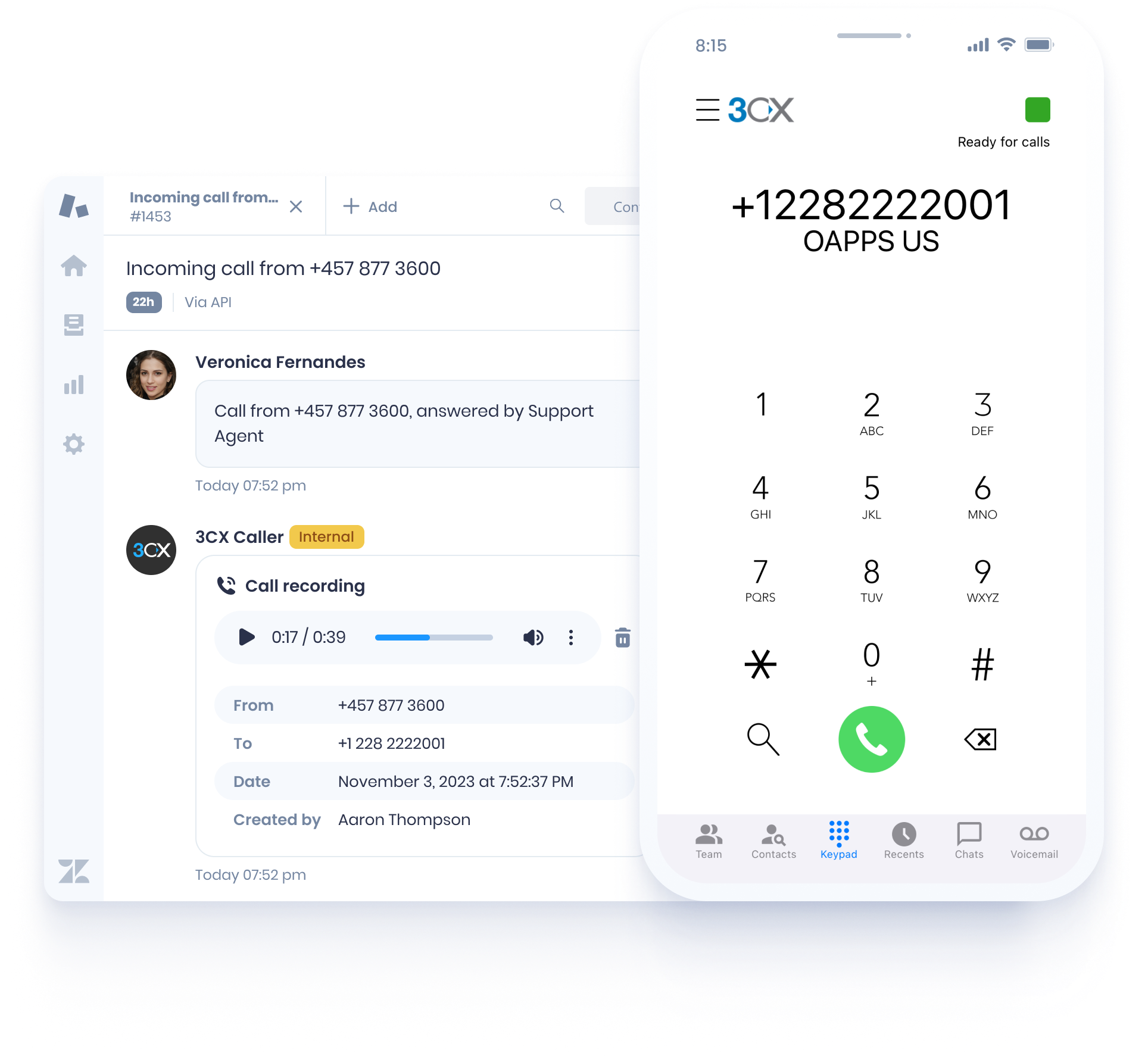 3CX Integration | oapps