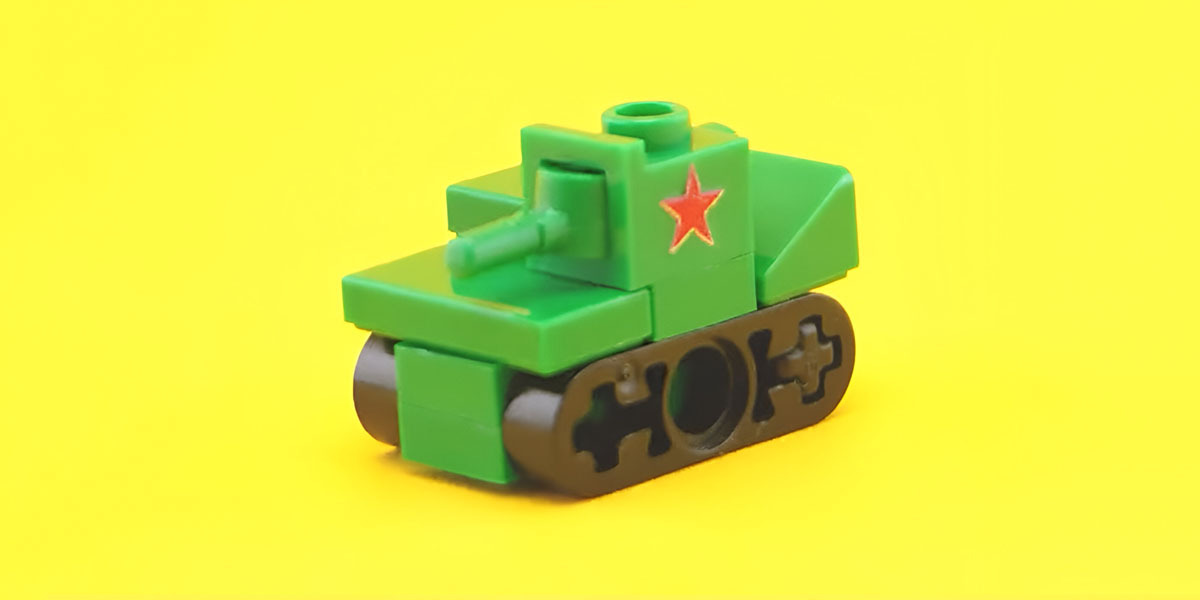 Инструкция лего мини: Танк T-38