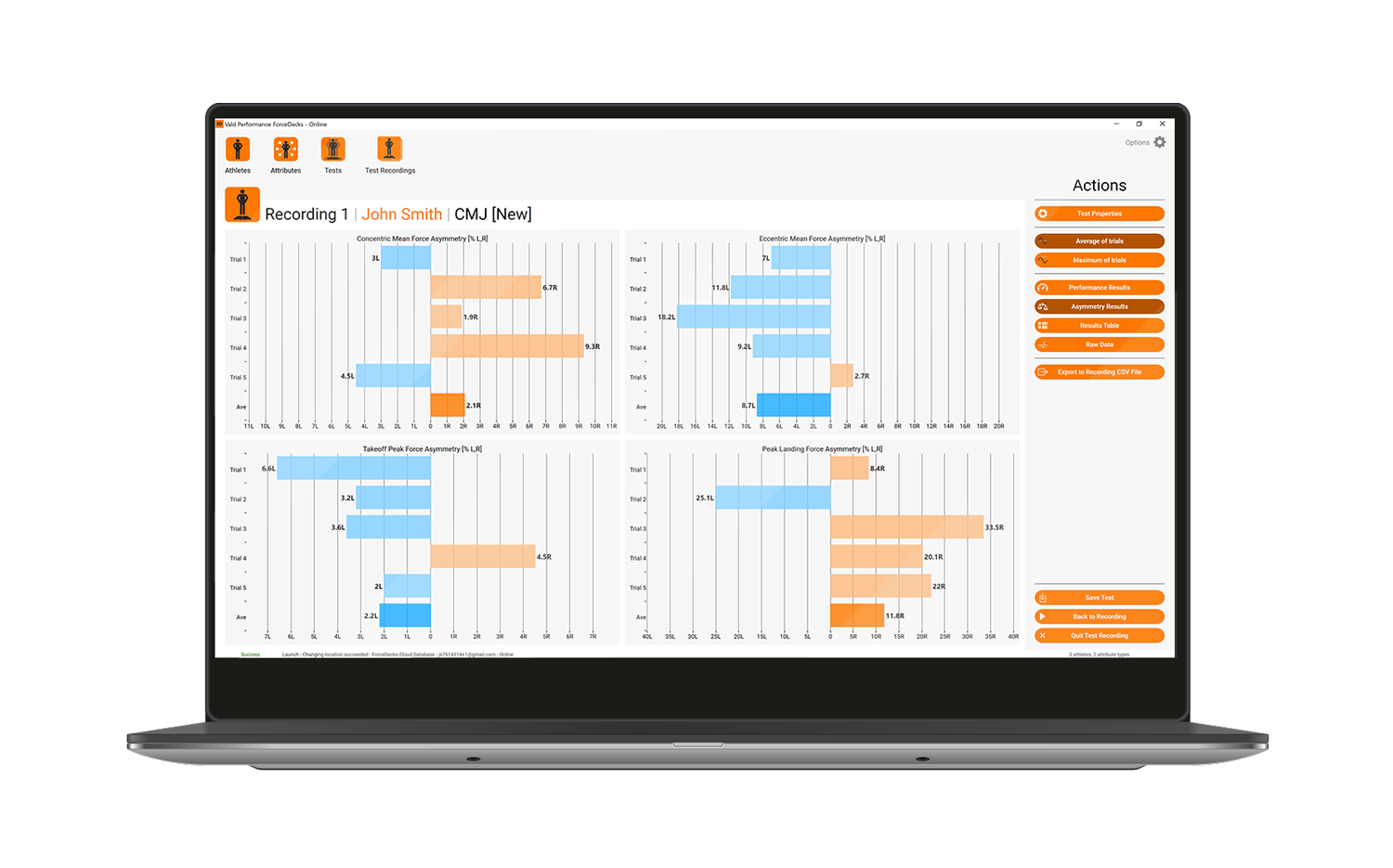 ForceDecks | Двойная высокоточная тензоплатформа для прыжковых тестов