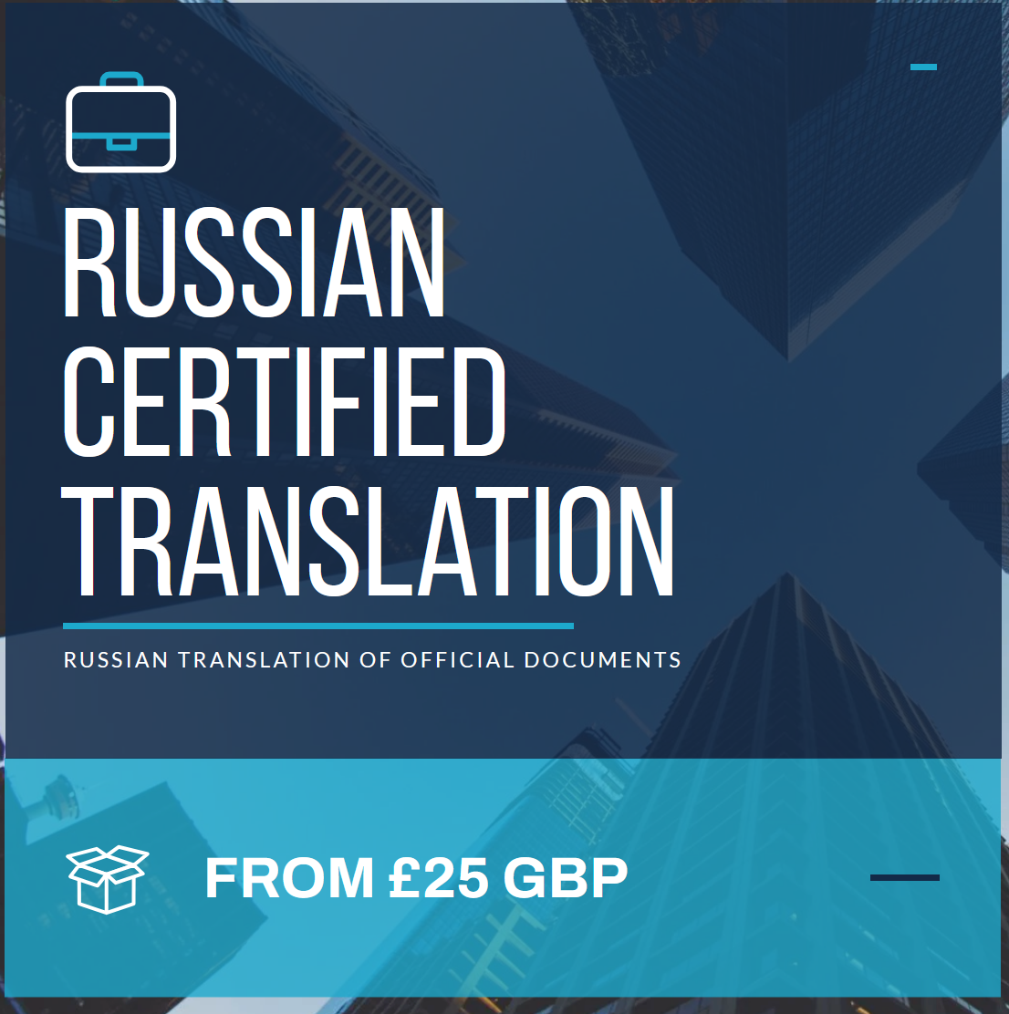 Russian Certified Translation in the UK