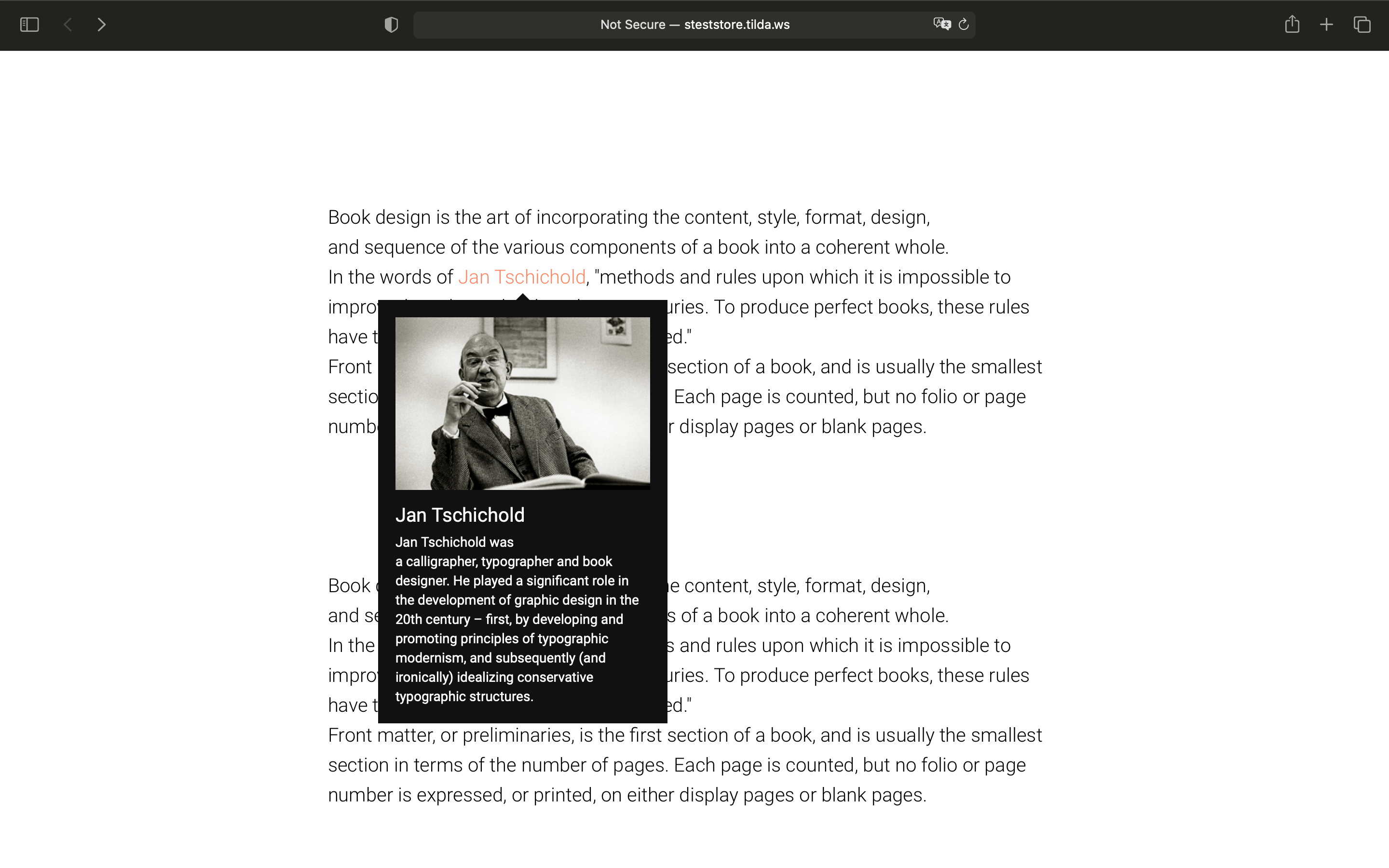 How to Add a Tooltip │ Tilda Help Center