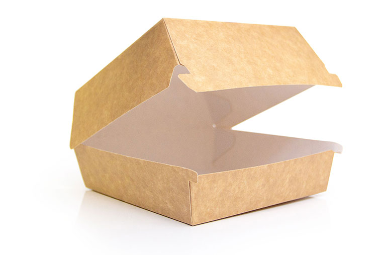 Kraft Clamshell Burger Box