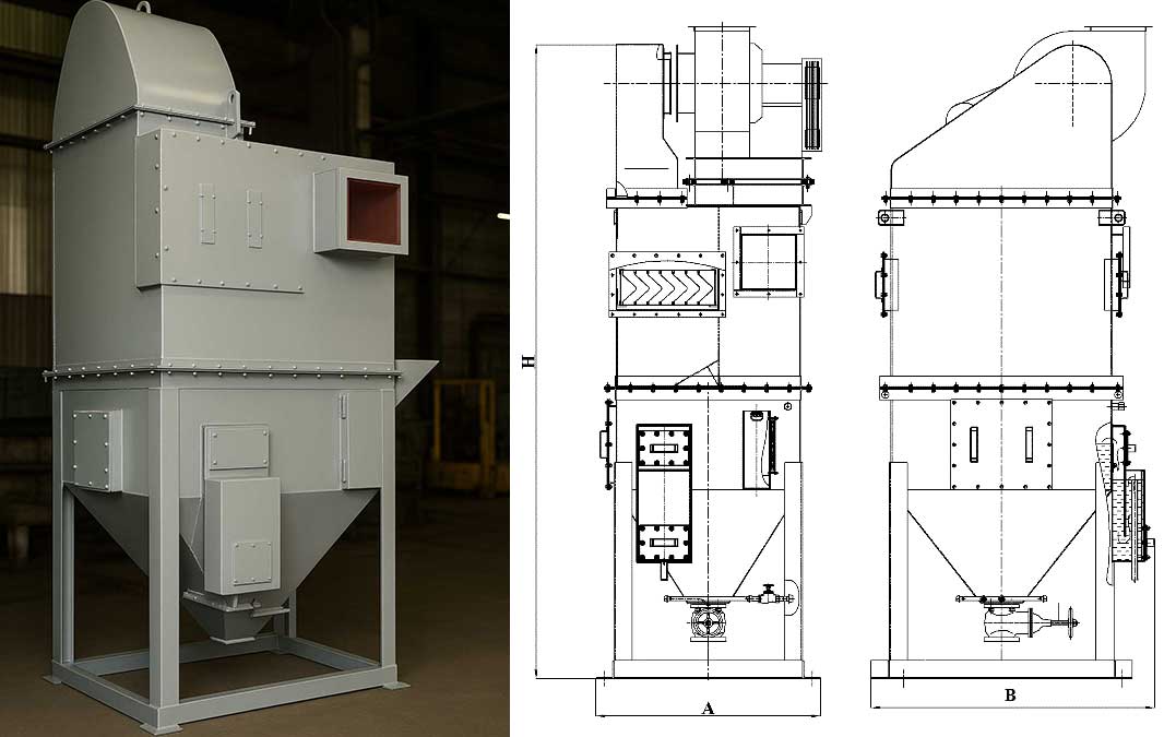 PMT Wet Dust Collector – High-Efficiency Industrial Air Cleaning