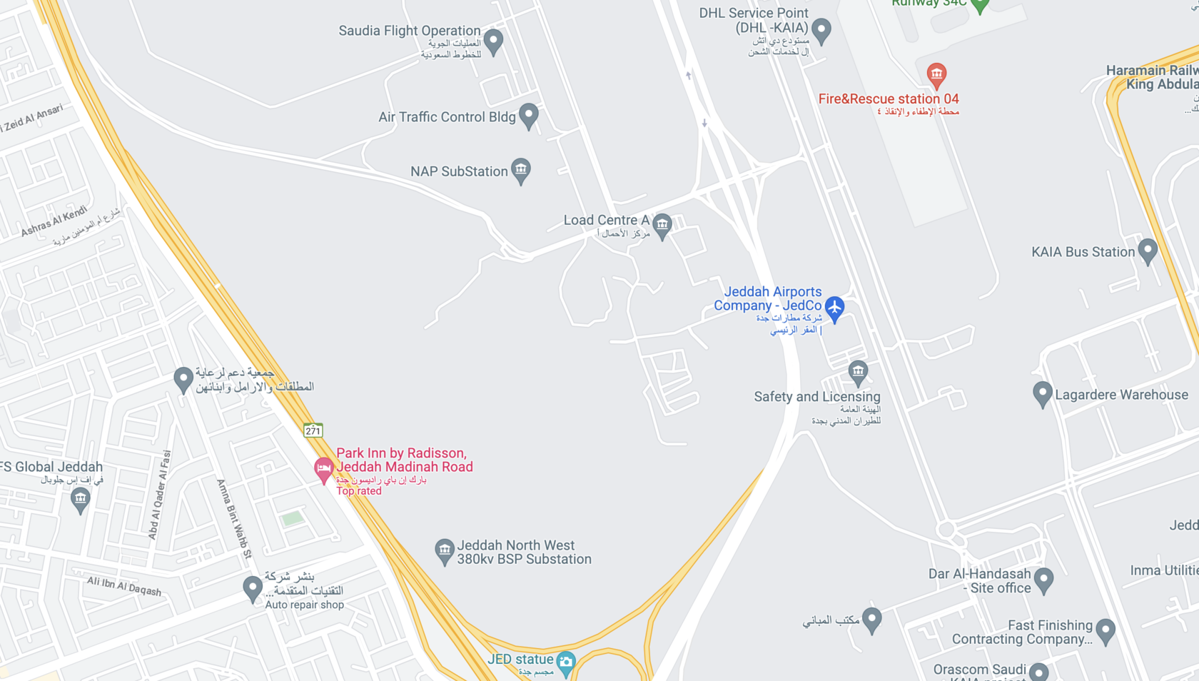 Jeddah Airport Train Station | Amenities & Directions