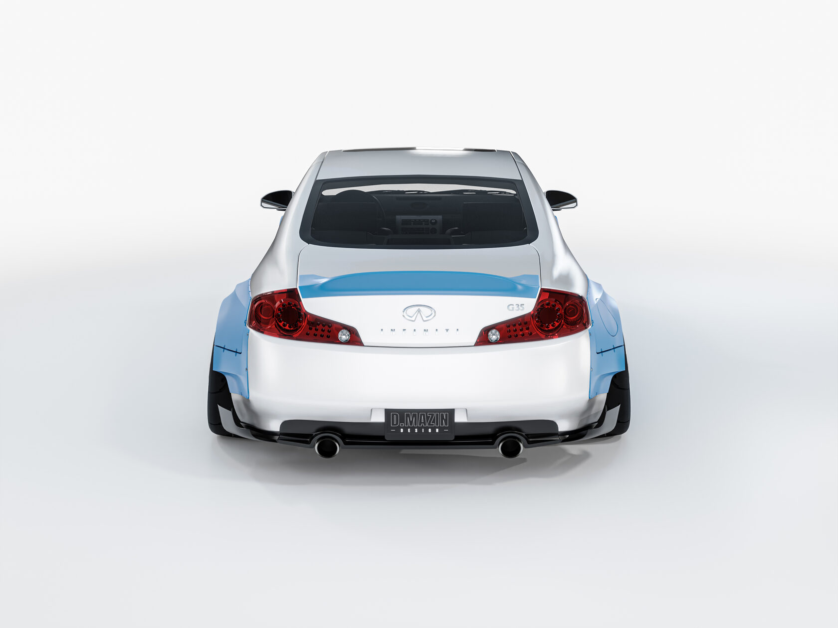 Full Street Set / WIDE BODY KIT INFINITI G35 COUPE / NISSAN SKYLINE V35 ...