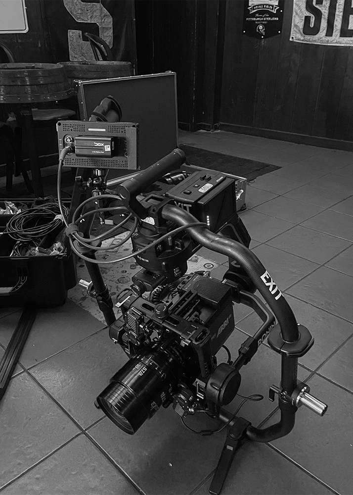 Production Service for Steelers in Rome, Italy