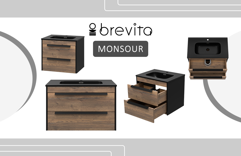 Monsour мебель Brevita для ванных комнат