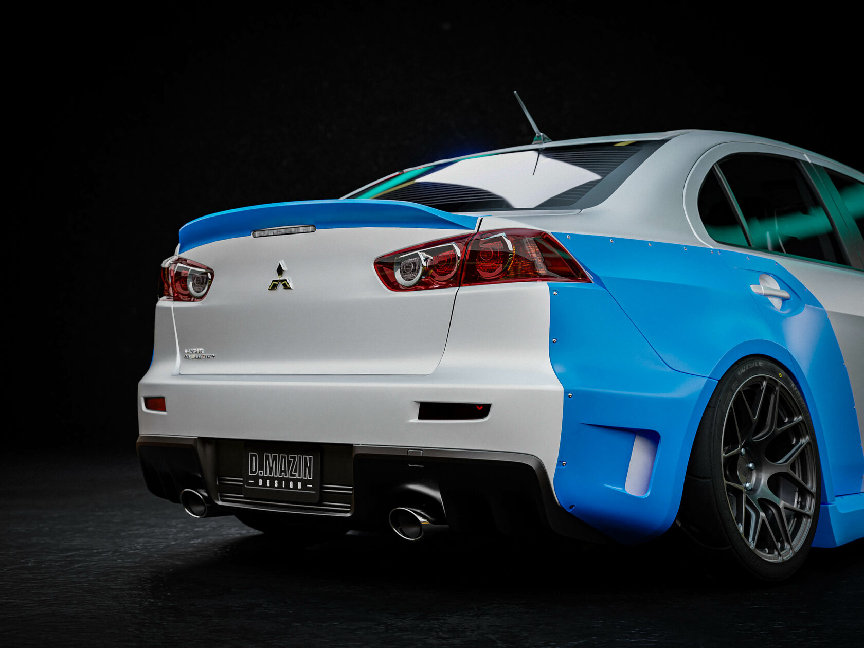 FENDERIST SPEC S Full Set / WIDE BODY KIT MITSUBISHI LANCER EVO X 2008-2015