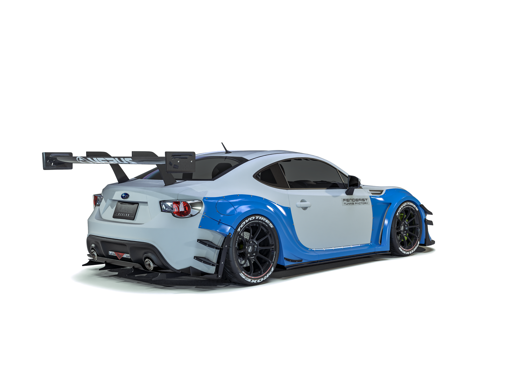 Full FENDERIST SPEC R kit / WIDE BODY KIT SUBARU BRZ 2011-2017