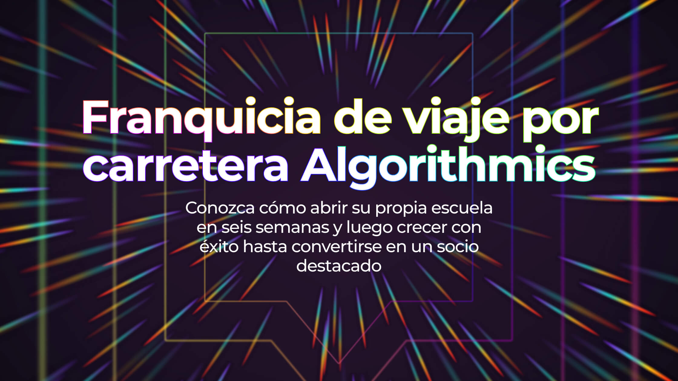 Franquicia de viaje por carretera Algorithmics