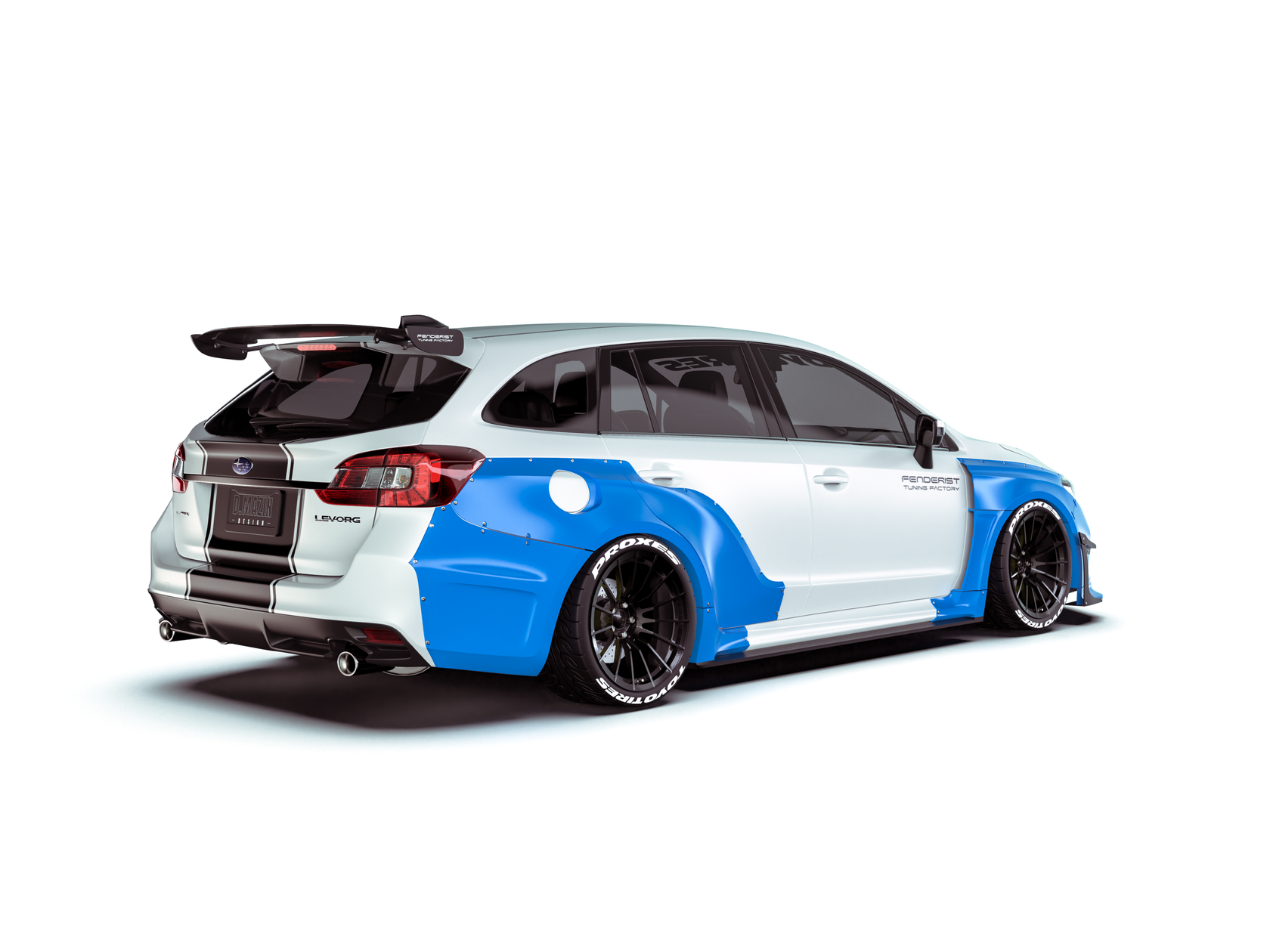 Full FENDERIST SPEC S kit / WIDE BODY KIT Subaru Levorg 14-17