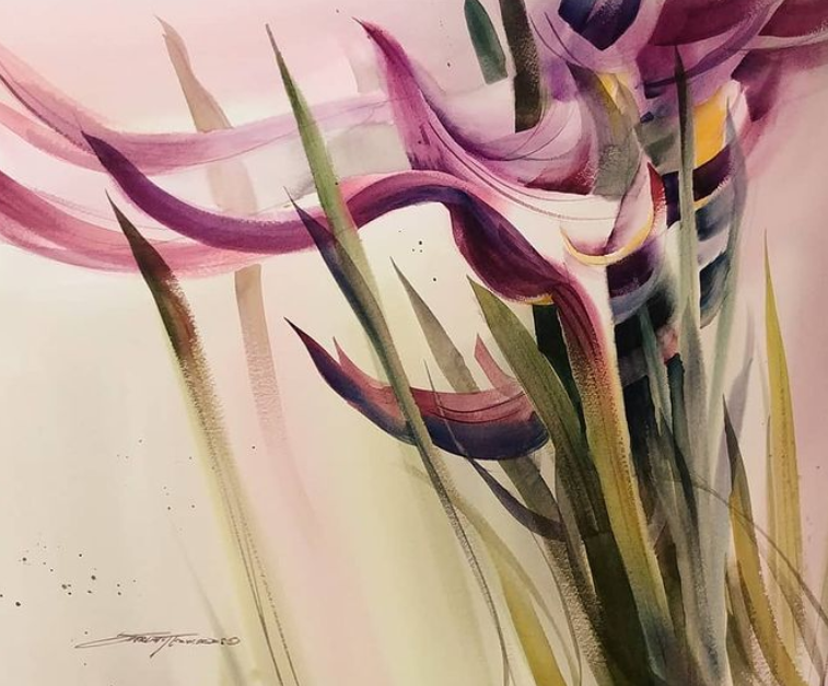 "Expressive and Creative Designs with Watercolors" Sterling Edwards