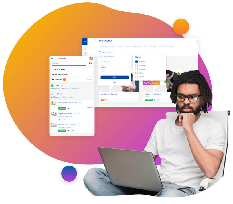 Employee onboarding with Clever LMS onboarding software