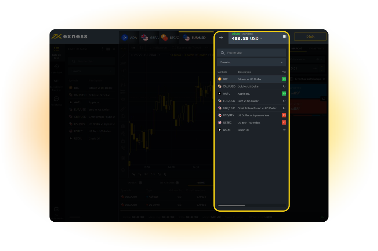 Télécharger Exness pour PC: Plateforme de trading fiable et rapide