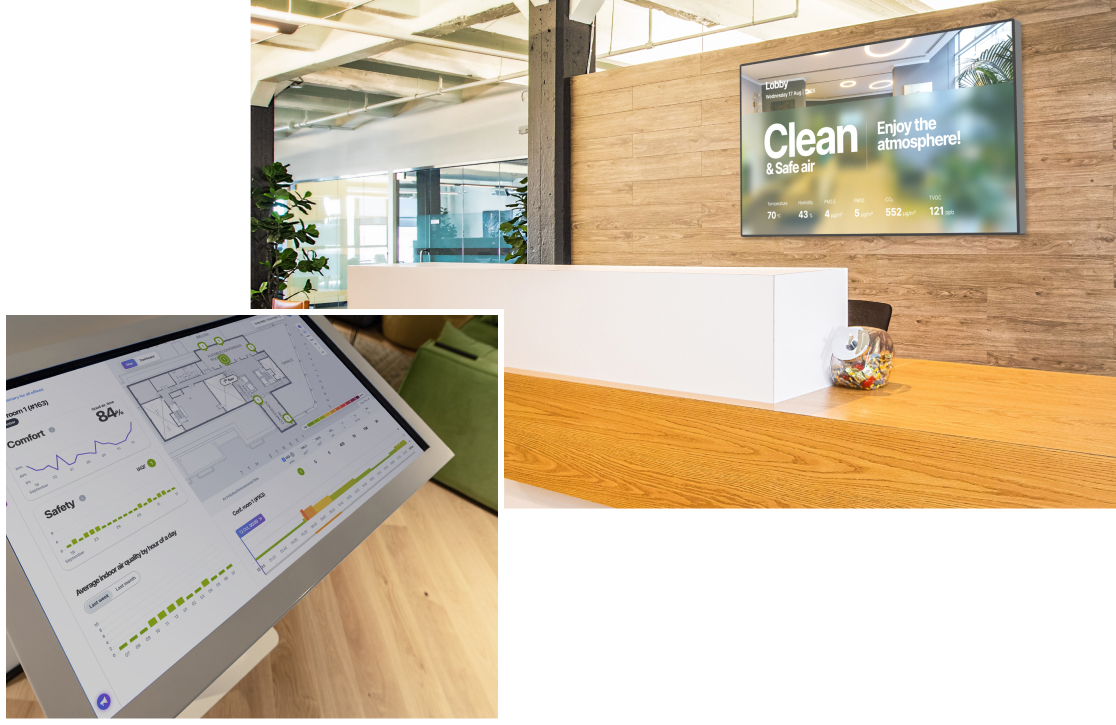 Airvoice — air quality monitoring and management system for buildings