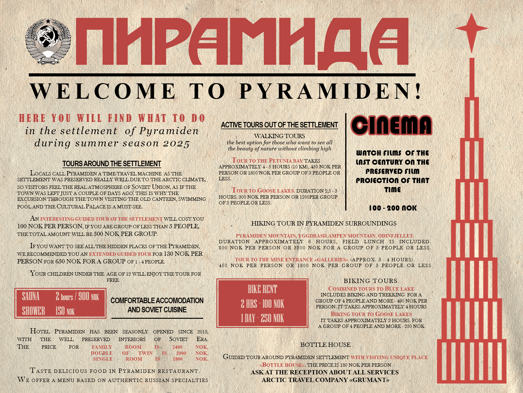 Pyramiden, Svalbard | Arctic Travel Company Grumant