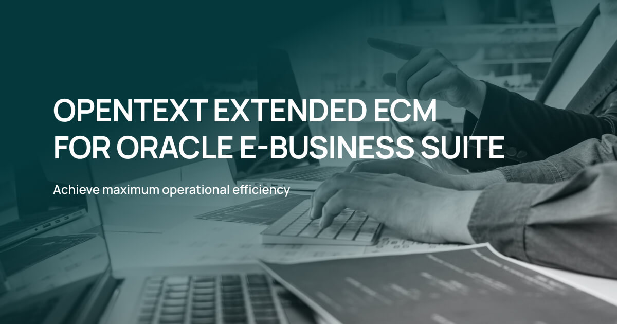 OPENTEXT EXTENDED ECM FOR SAP
