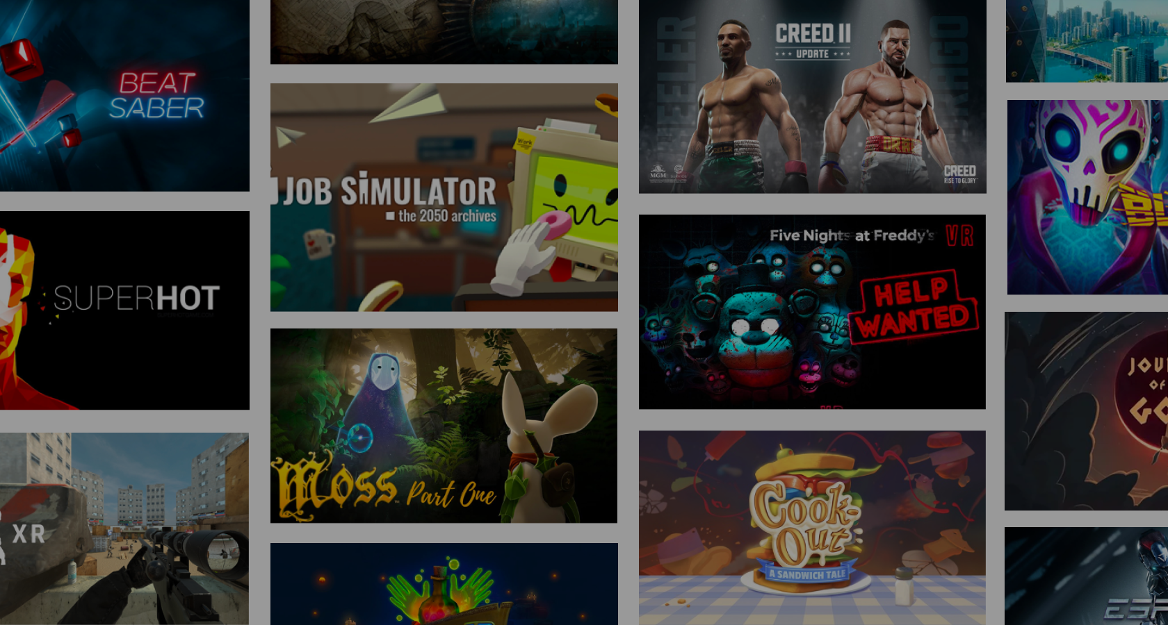 Статические индивидуальные VR игры. Арена виртуальной реальности VR Zion