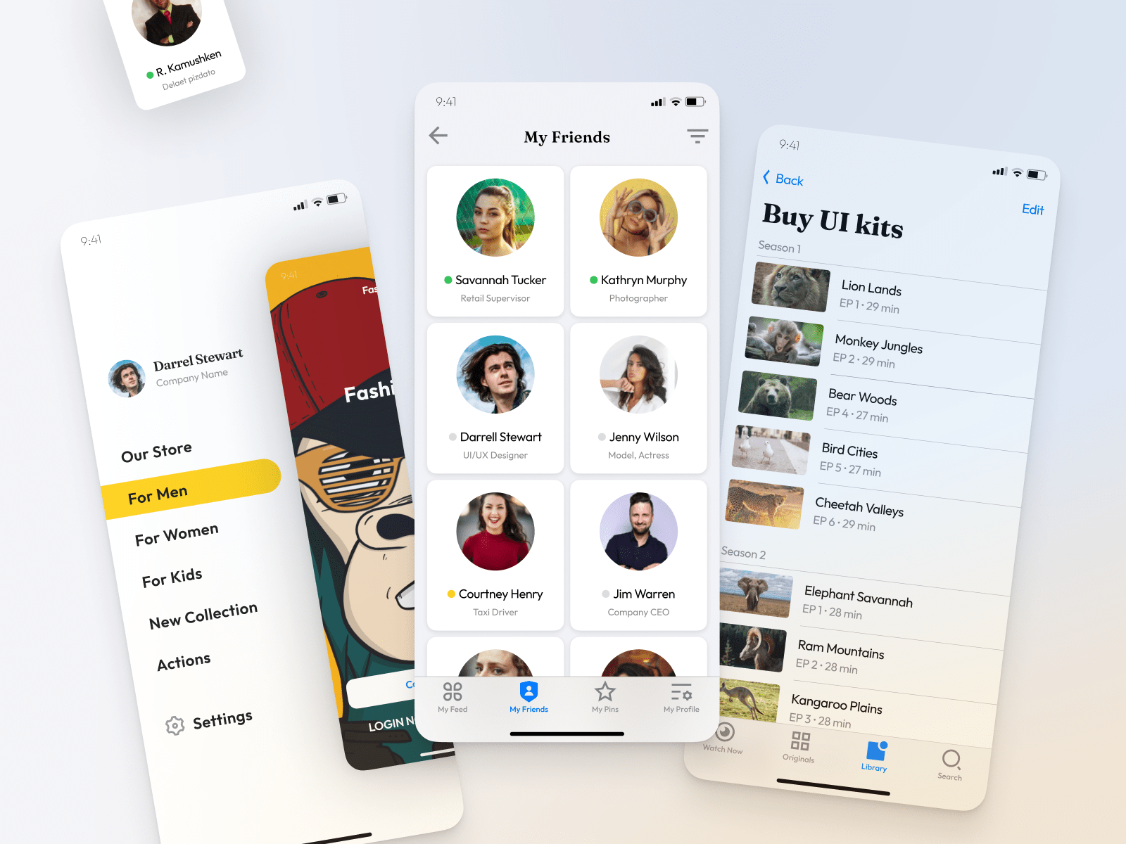 Free Figma templates - UI design resources for web, mobile, and desktop