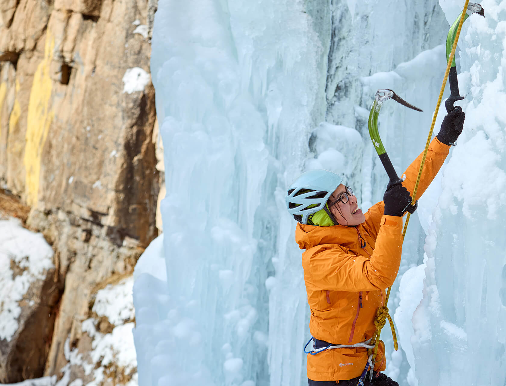 Ice Climbing in Almaty