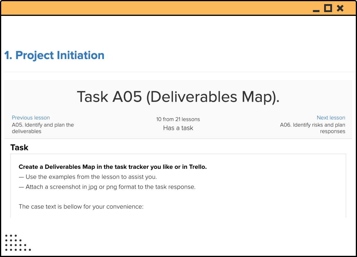 Project management with the P3.express framework