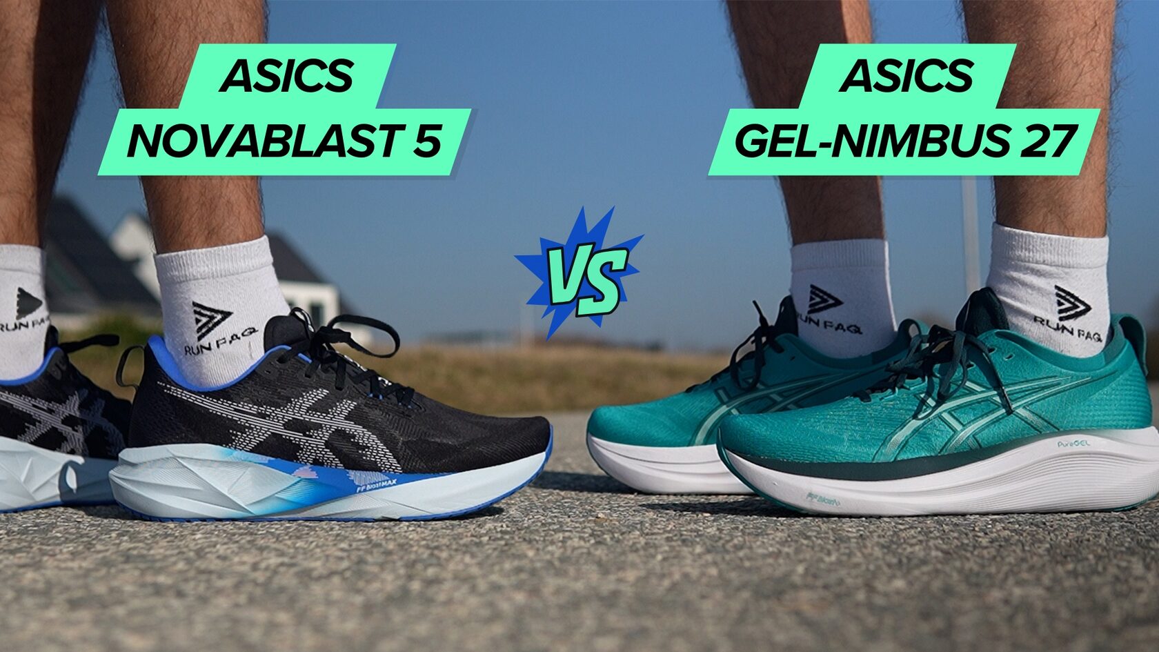 ASICS Novablast 5 vs ASICS Nimbus 27