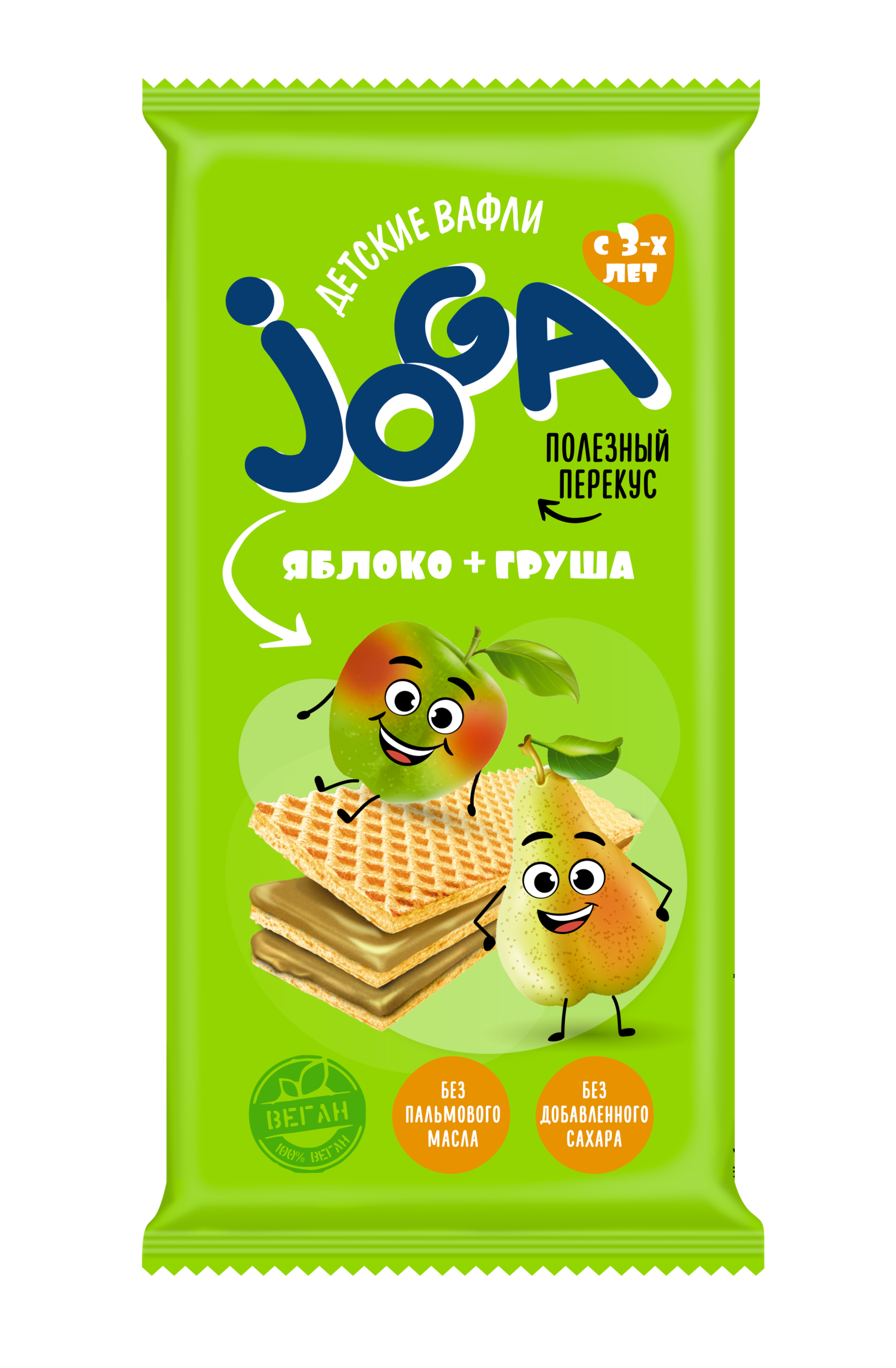 Детские вафли JOGA - это хрум!