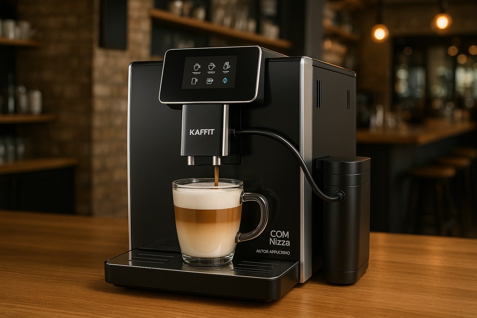 Кофемашина KAFFIT COM Nizza KLM1604 AUTOCAPPUCCINO взять в аренду в Москве | КультКофе