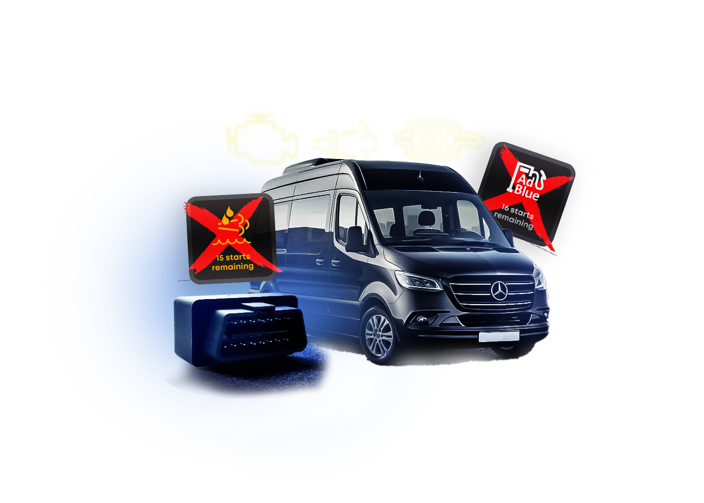 ADBLUE | DEF total delete / reset counter for Mercedes diesel engines